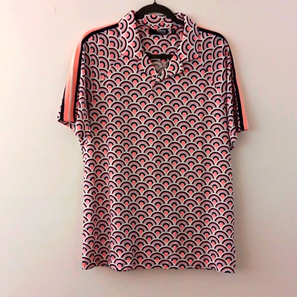 Murano | Shirts | Murano Liquid Luxury Retro Printed Slim Fit Popover ...